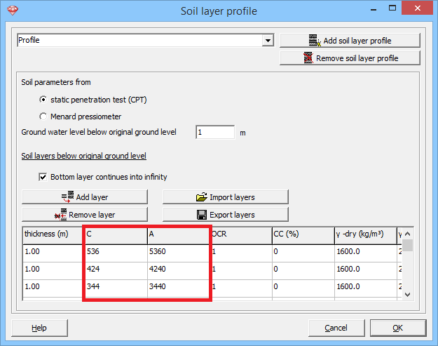 How to take an excavation into account – BuildSoft Support