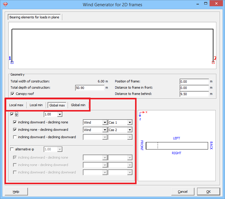 How to generate wind on a canopy roof – BuildSoft Support