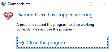 Diamonds.exe has stopped working – BuildSoft Support