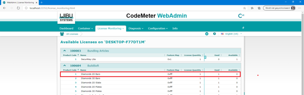 Is my CodeMeter license still valid/ why doesn’t the software find my license? – BuildSoft Support