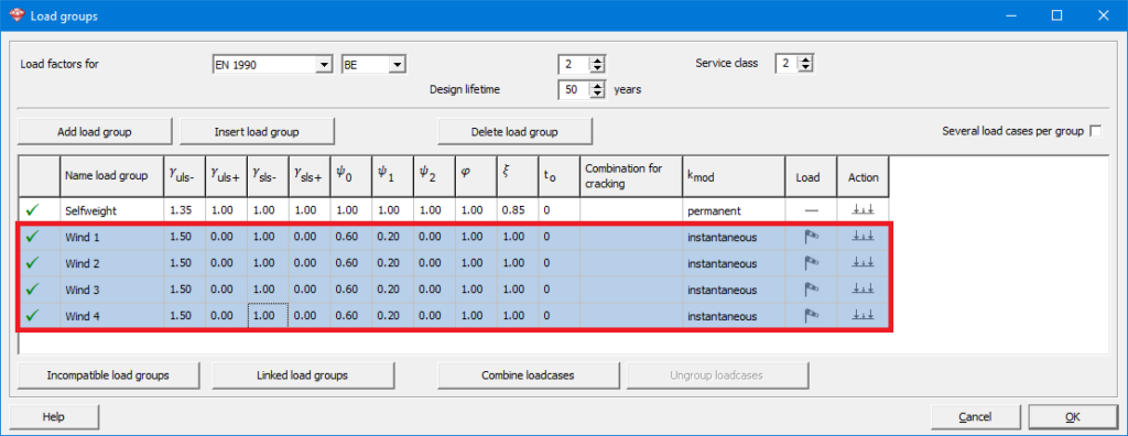 What is the difference between sub load cases and incompatible load groups? – BuildSoft Support