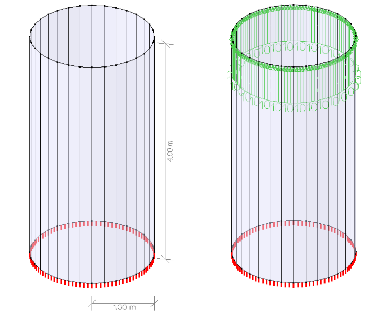 SLS 05: Thin cylinder under a uniform axial load – BuildSoft Support